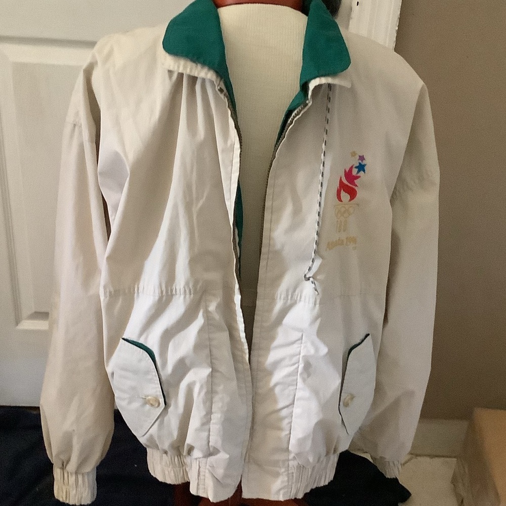 Windbreaker Authentic Olympic Games Vintage Jacket - Gem